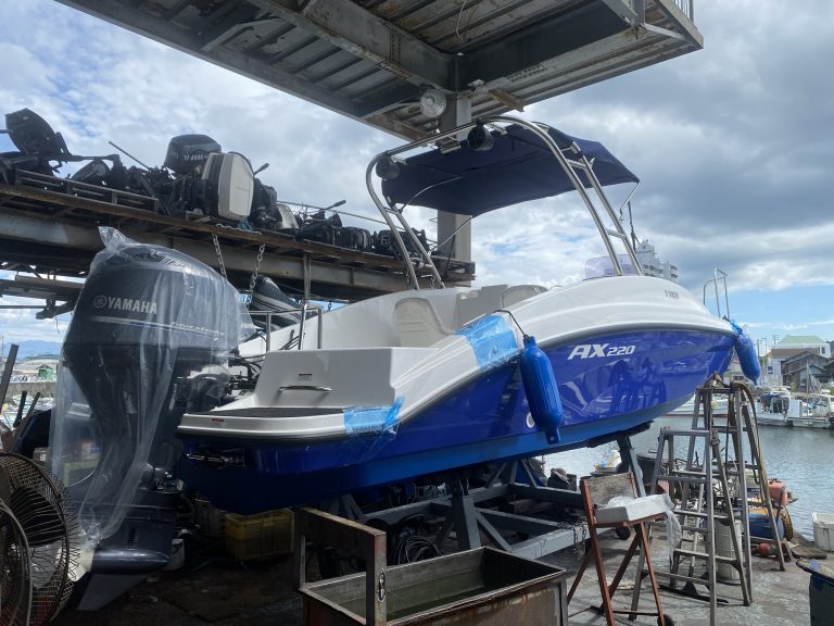 YAMAHA AX220 新艇 納艇！ | 三津浜マリンサービス